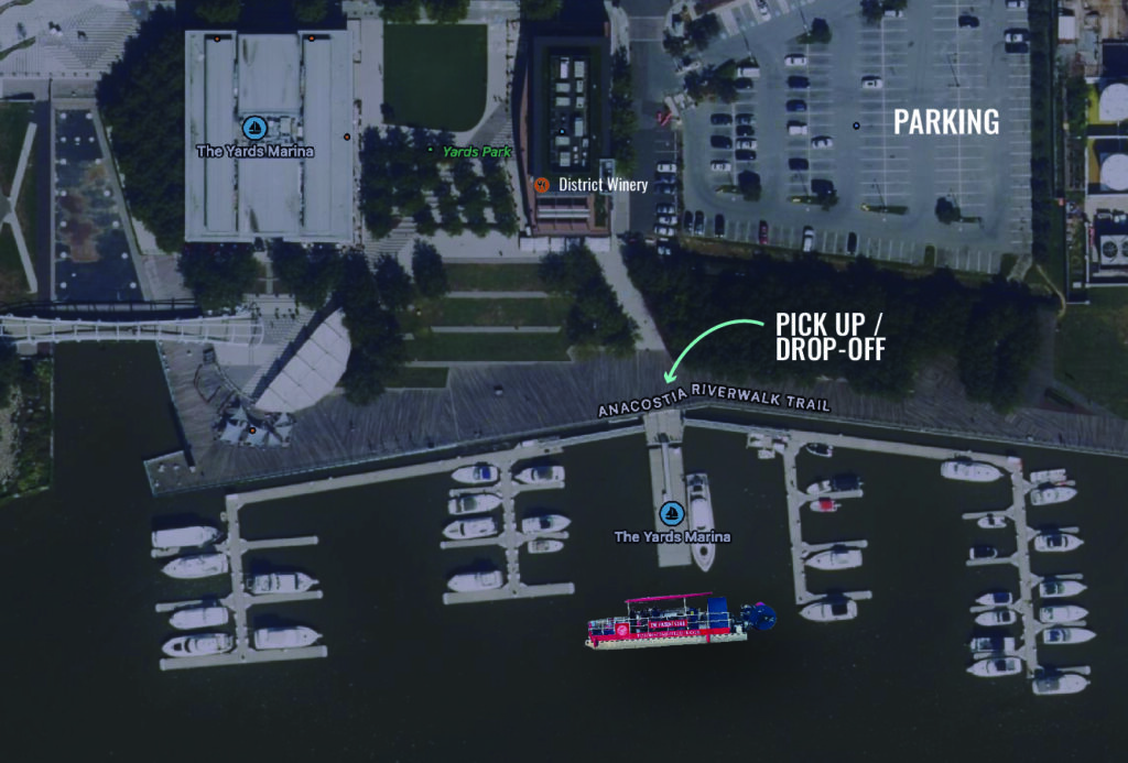 Navy Yard Pontoon Paddle Boat Cruises Near Washington DC